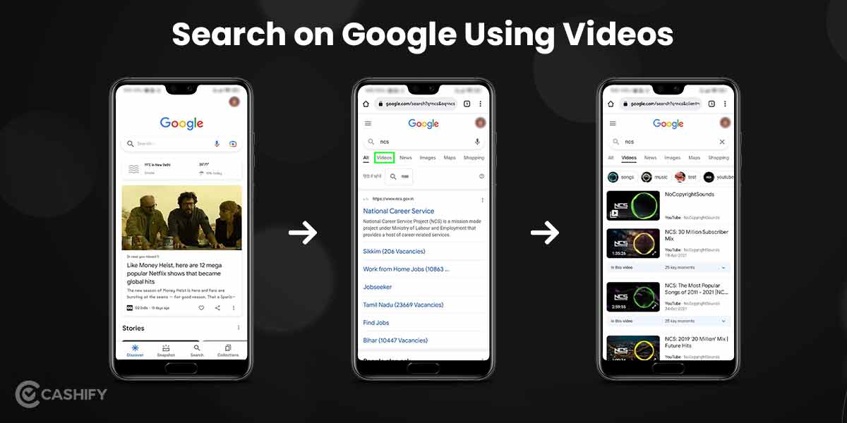 How To Search On Google Using An Image Or Video | Cashify Blog