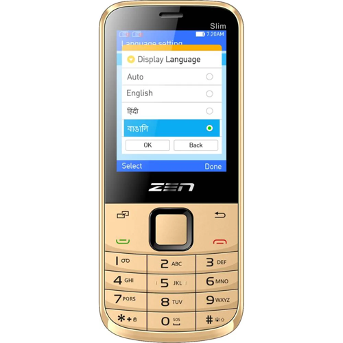 Zen M72 Slim - Price in India, Specifications & Features | Mobile Phones