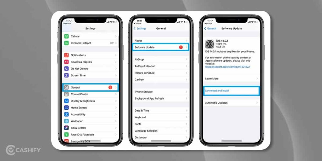 Here’s How To Update iPhone Software- A Step-By-Step Guide | Cashify ...