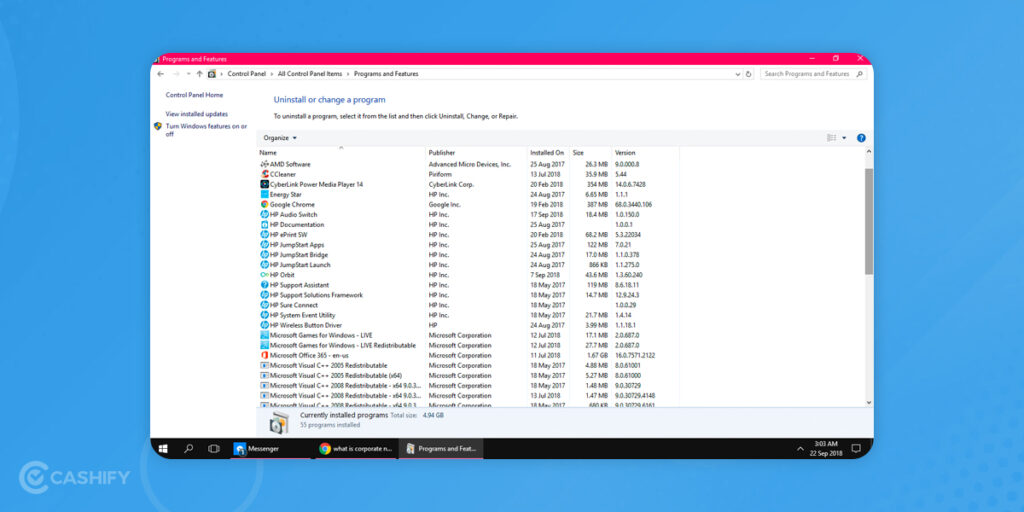 How To Remove Bloatware From HP Laptop: An Easy Guide | Cashify Laptops Blog