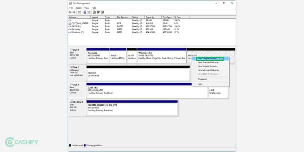 How To Partition SSD In Windows 11? An Step-By-Step Guide | Cashify Blog