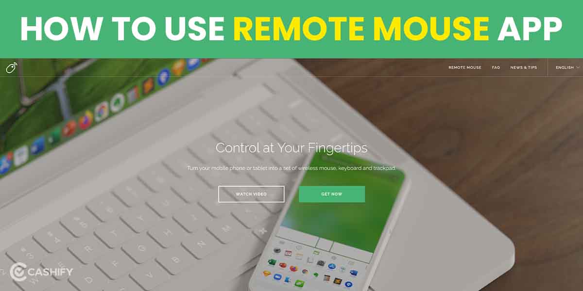 How To Use Remote Mouse App With Windows/Mac Computer | Cashify Blog