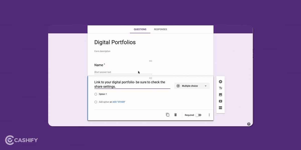 How To Create A Google Form? Step By Step Guide | Cashify Blog