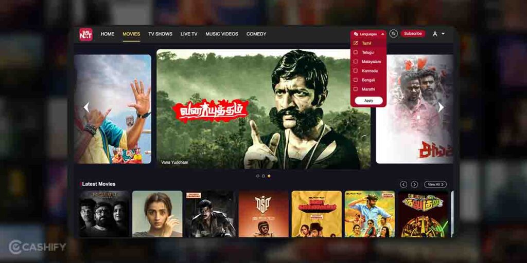 7 Best Websites For Tamil Movies Download For Free | Cashify Blog