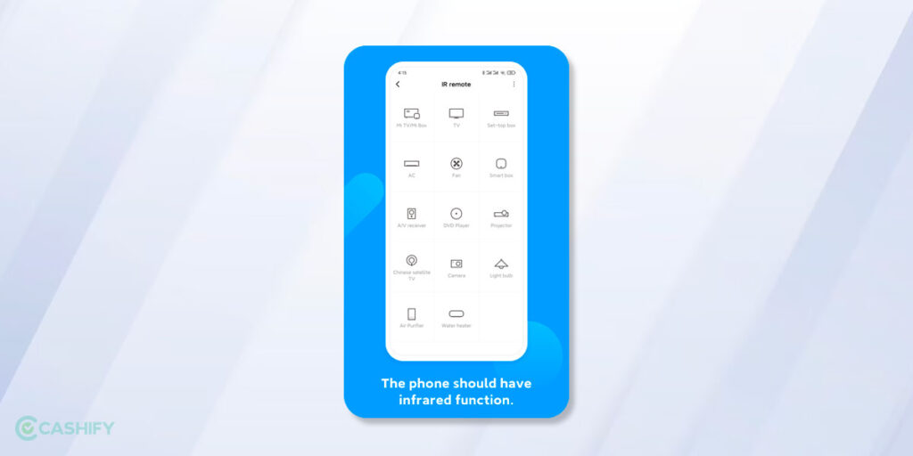 How To Use IR Blaster on Android: A Complete Guide | Cashify Blog