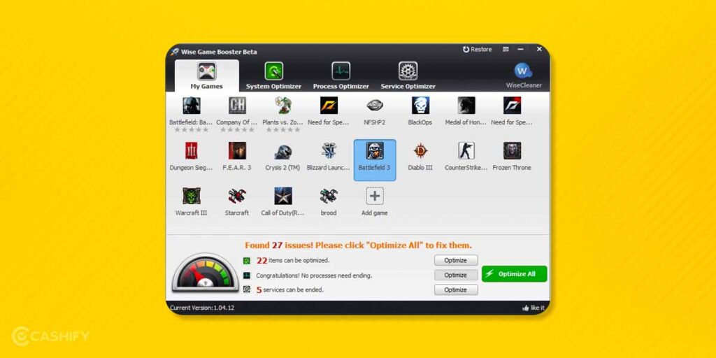 5 Best Game Boosters For PC For An Amazing Gaming Experience! | Cashify ...