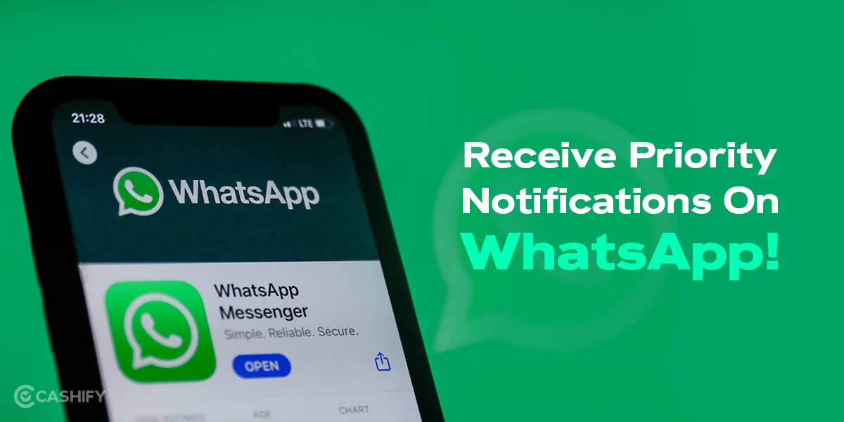 How To Receive High Priority Notifications on WhatsApp? | Cashify Blog