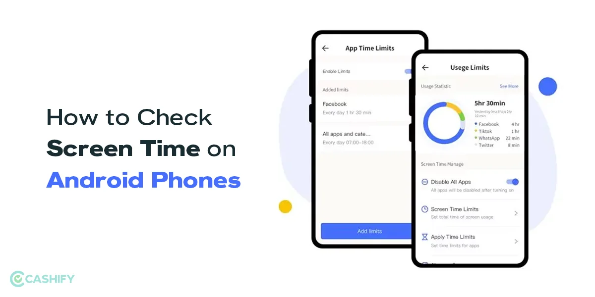 How to Check Screen Time on Android Phones- Manage Your Time Wisely ...